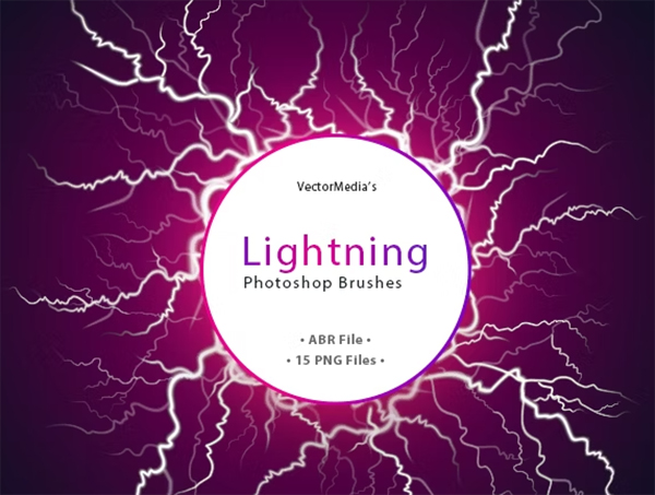 Thunder Lightning Brushes - Free & Premium Brushes Download